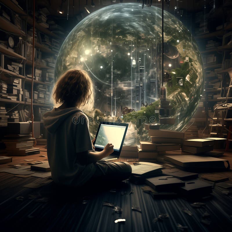 Digital Divide and Affects People Access To the Internet Stock Photo ...