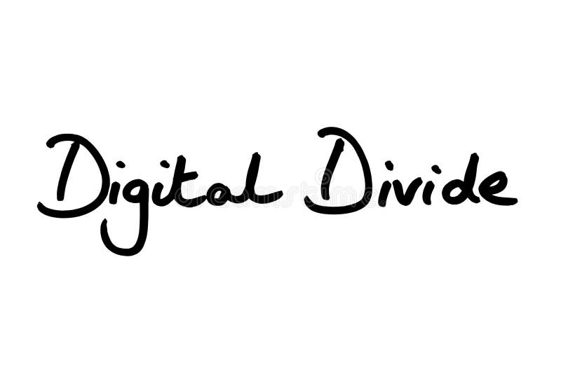 Digital divide at work stock photo. Image of horizontal - 33239856
