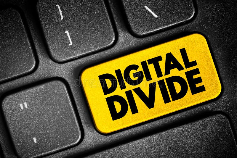 Digital Divide Refers To the Gap between those Who Benefit from the ...