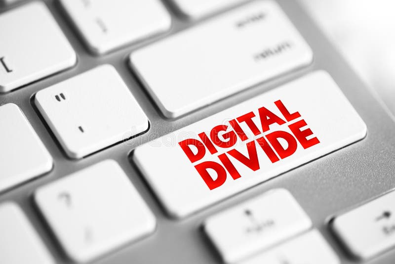 Digital Divide Refers To the Gap between those Who Benefit from the ...