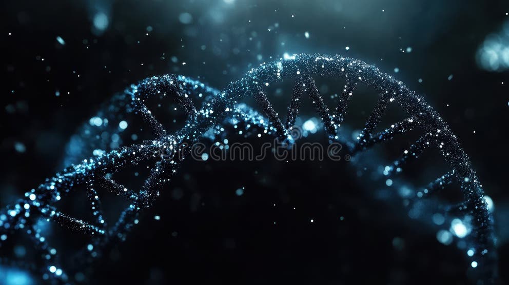 Digital DNA Helix: a Sparkling Visual Representation of Science and ...