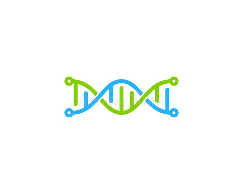 Digital Dna Logo Icon Design Stock Vector - Illustration of media, logo ...