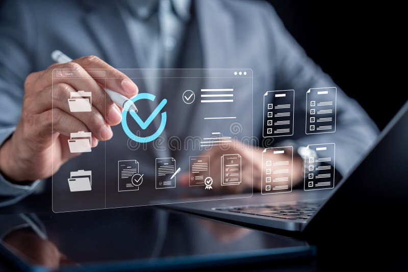 Digital Document Checklist and Certificate Approval with File, Task ...