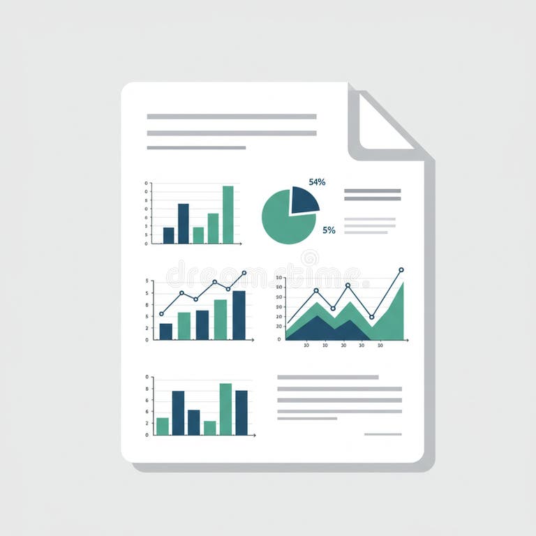 Chart Document Sheet Stock Illustrations – 5,653 Chart Document Sheet ...