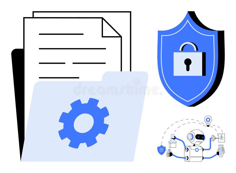Digital Document Security and Automation with Shield, Folder, and AI ...