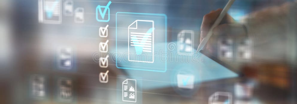 Digital Document Verification and Approval Process on a Virtual Tablet ...