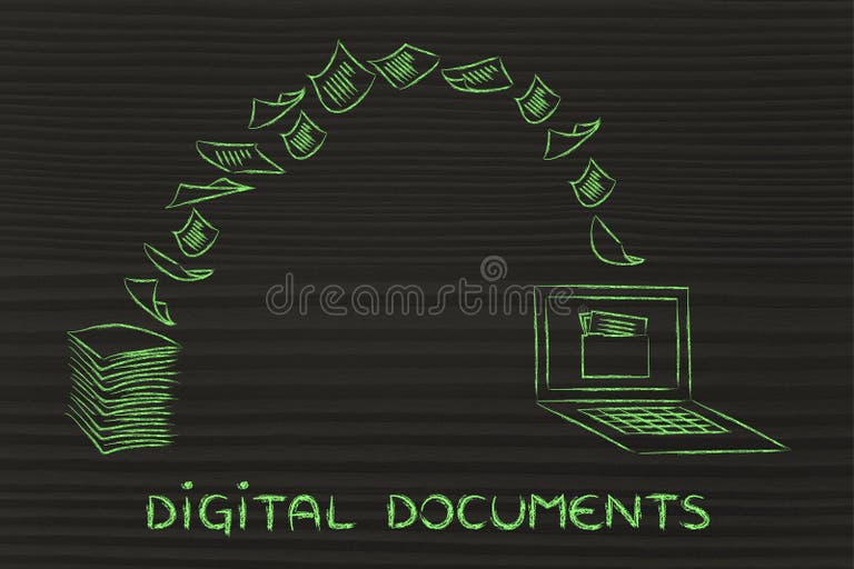 Scanning Documents Stock Illustrations – 779 Scanning Documents Stock ...
