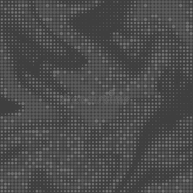 Digital Dot Half Tone Twisted Texture, Waves Pattern. Dotty Smoke Print ...