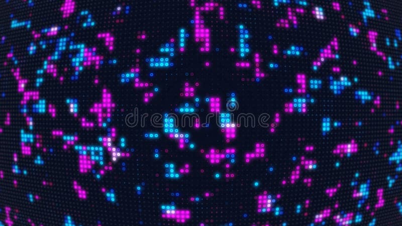 A High-Tech Background for a Futuristic Experience Stock Illustration ...