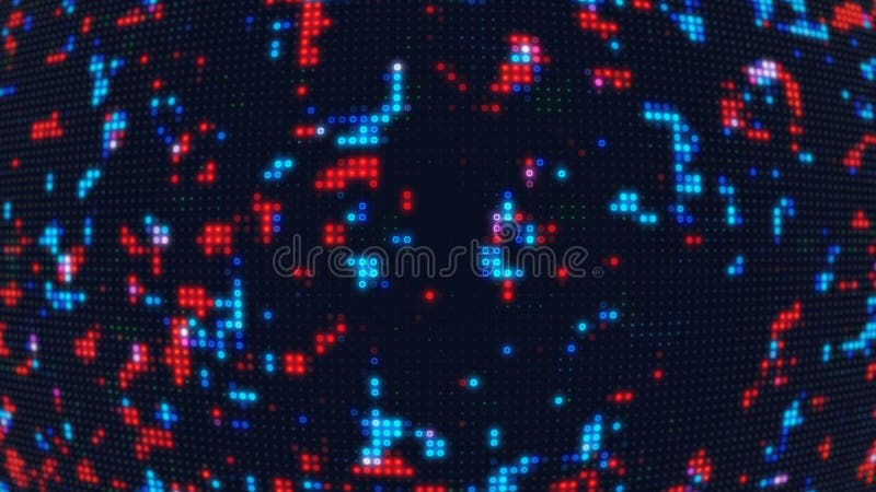 A High-Tech Background for a Futuristic Experience Stock Illustration ...