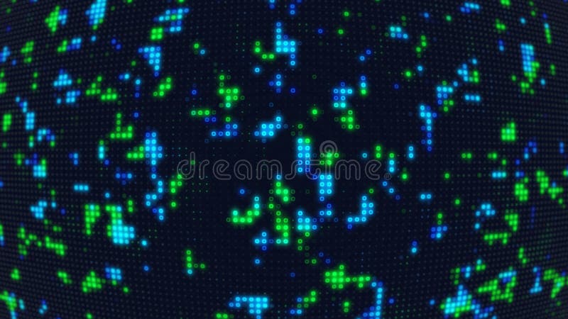 A High-Tech Background for a Futuristic Experience Stock Illustration ...