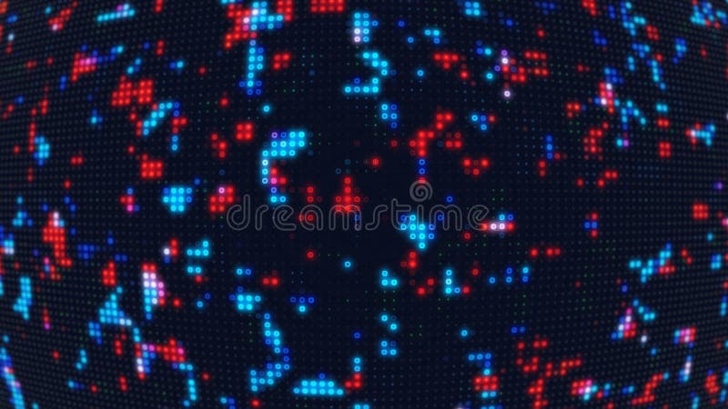 A High-Tech Background for a Futuristic Experience Stock Illustration ...