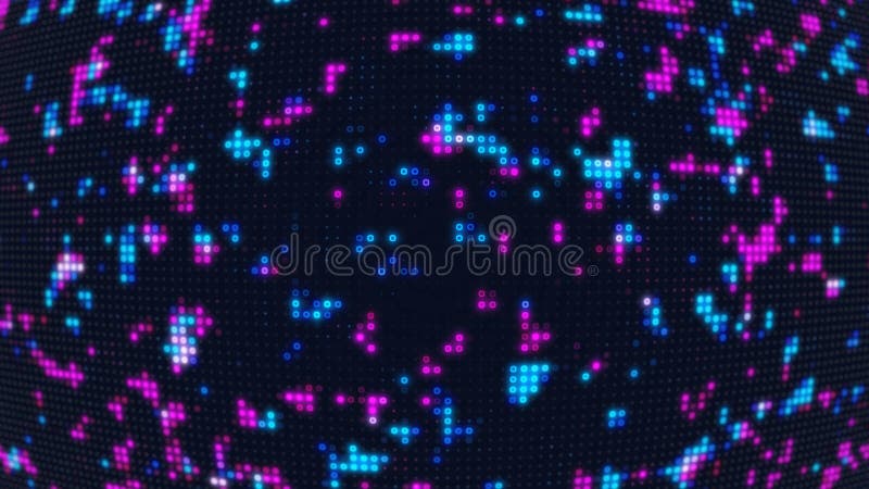 A High-Tech Background for a Futuristic Experience Stock Illustration ...