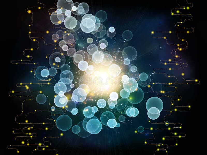 Digital Dots stock illustration. Illustration of abstract - 222465652