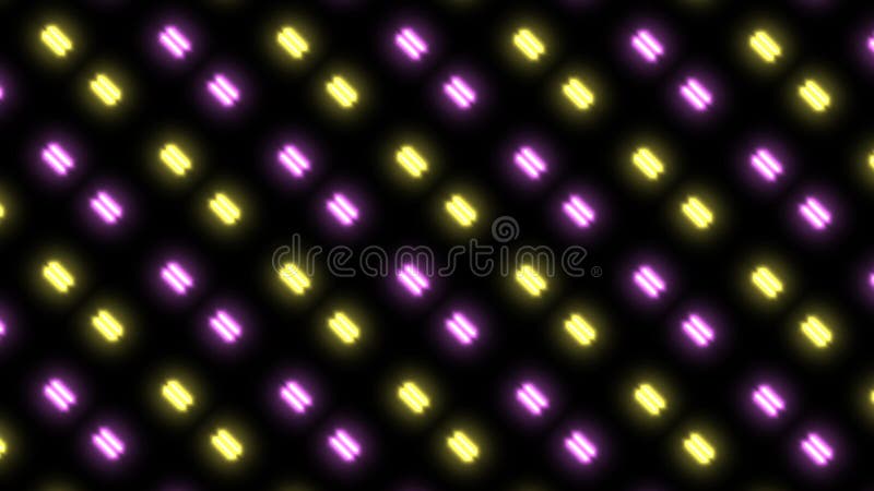 Digital Dots and Squares with Glitch Effect on Black Screen Stock ...