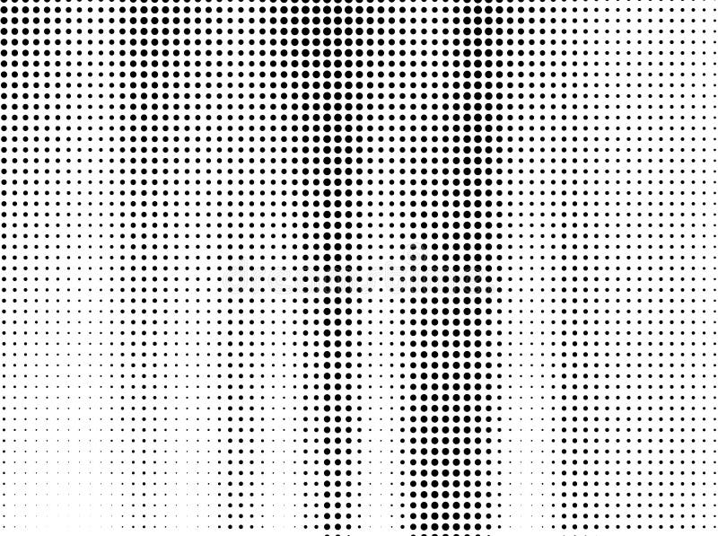 Digital Dotted Gradient. Vector Template Stock Illustration ...