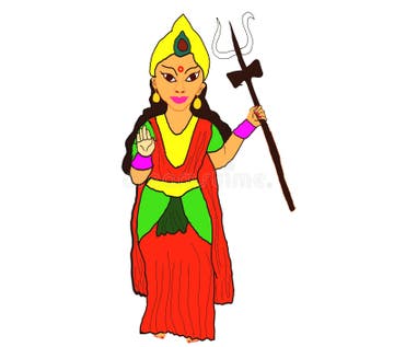 Maa Gauri Stock Illustrations – 8 Maa Gauri Stock Illustrations ...
