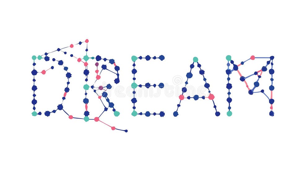 Digital Dream Pixelated Imagination Text, Vector Design Generative AI ...