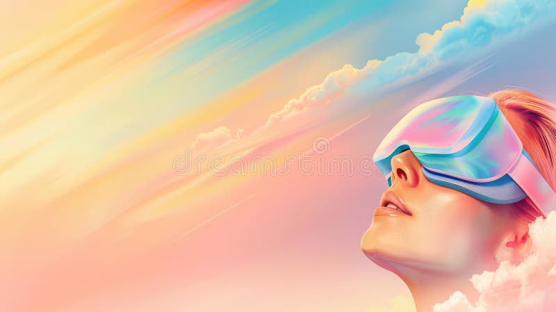 Digital Dream Therapy Illustrate a Concept of Digital Dream Therapy ...