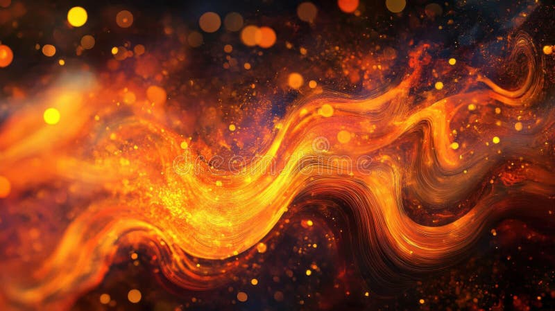 Digital Dreams. a Royalty Free Streaming Background with Abstract ...
