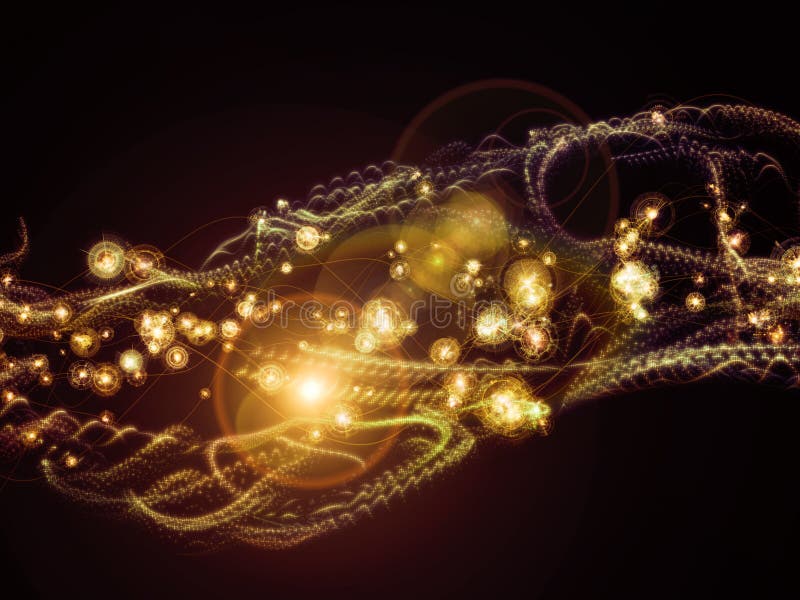 Energy of Virtual Space stock photo. Image of development - 26658098