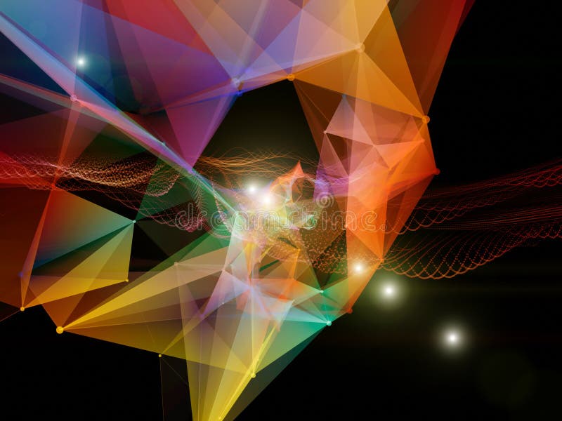 Energy of Virtual Space stock photo. Image of development - 26658098
