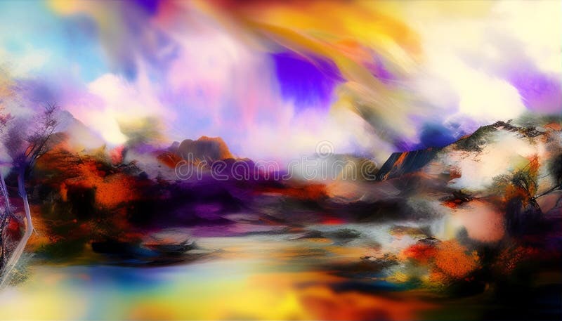 Digital Dreamscape: a Surreal and Ethereal World, Made with Generative ...