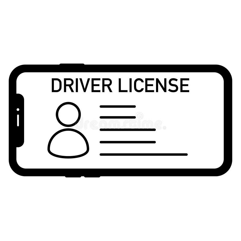 Digital Driver License Stock Illustrations – 451 Digital Driver License ...