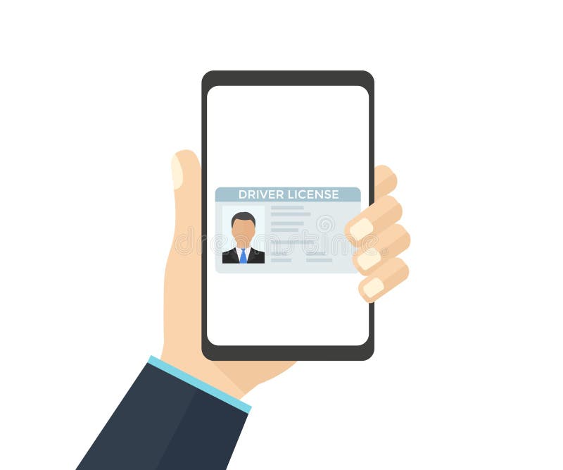 Digital Driver License Stock Illustrations – 336 Digital Driver License ...