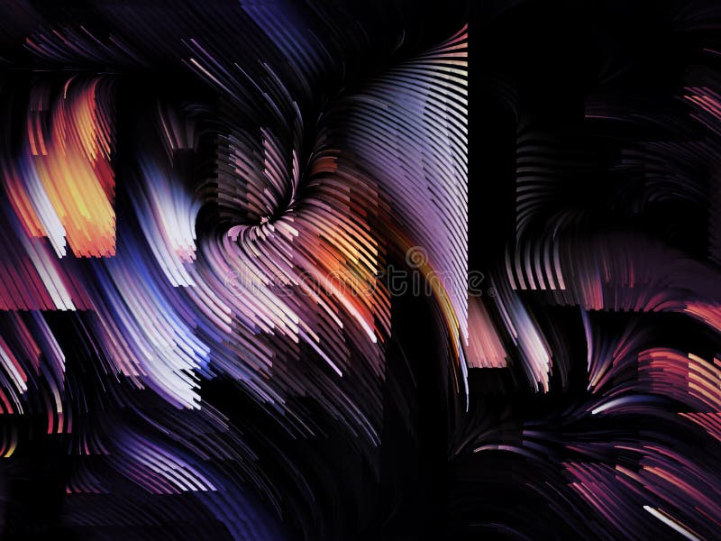 Digital Dynamic Backdrop stock illustration. Illustration of texture ...