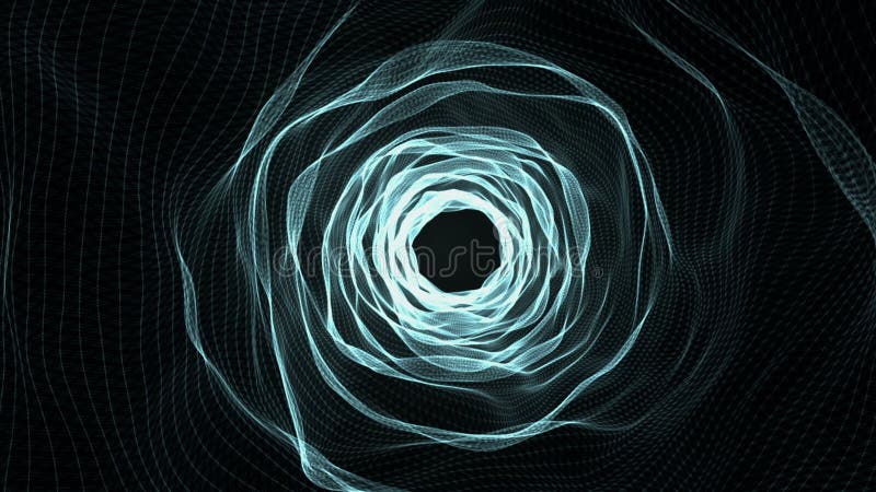 Digital Dynamic Element Background Loop Seamless Abstract. Stock Video ...