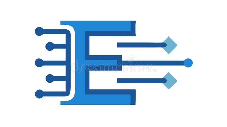 Digital E Commerce Electronic Connection Vector, Vector Design ...