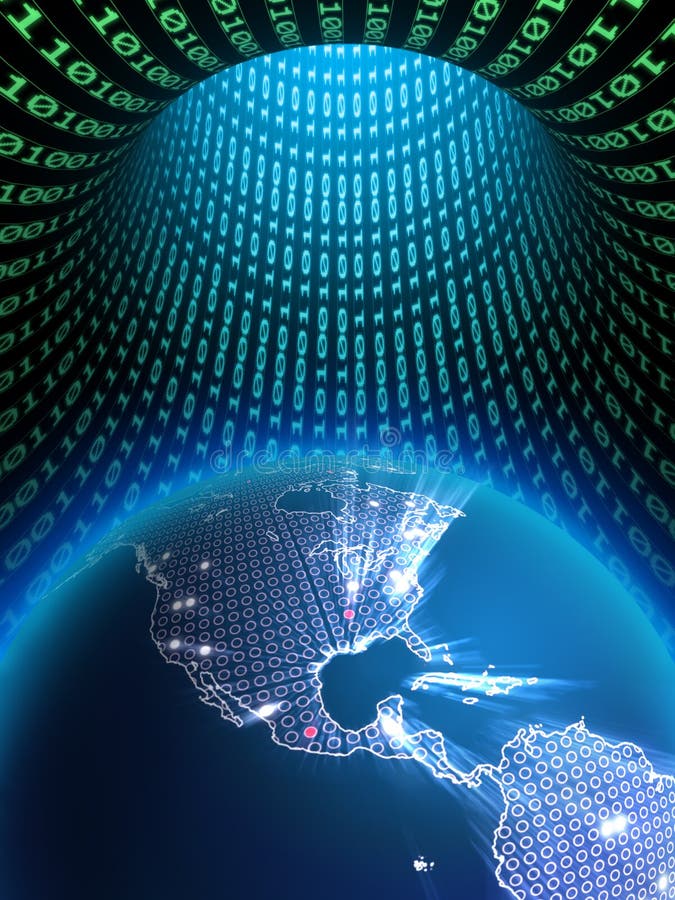 Connect Planet Earth stock illustration. Illustration of earth - 2757597