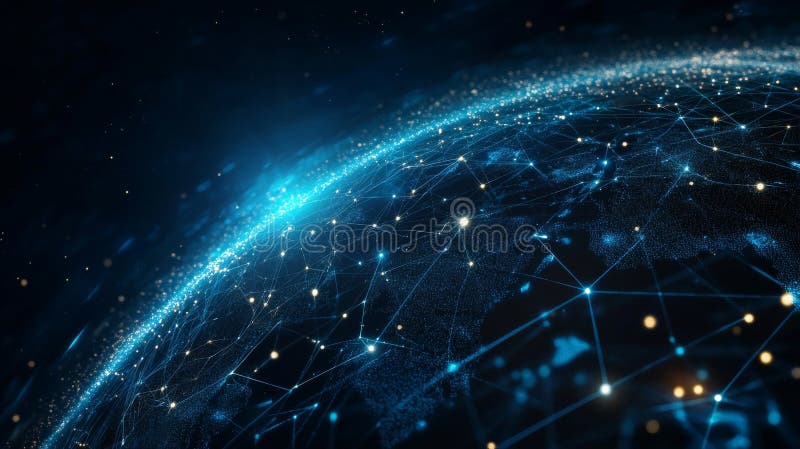 Digital Earth with Connected Global Data Points in Technology Network ...