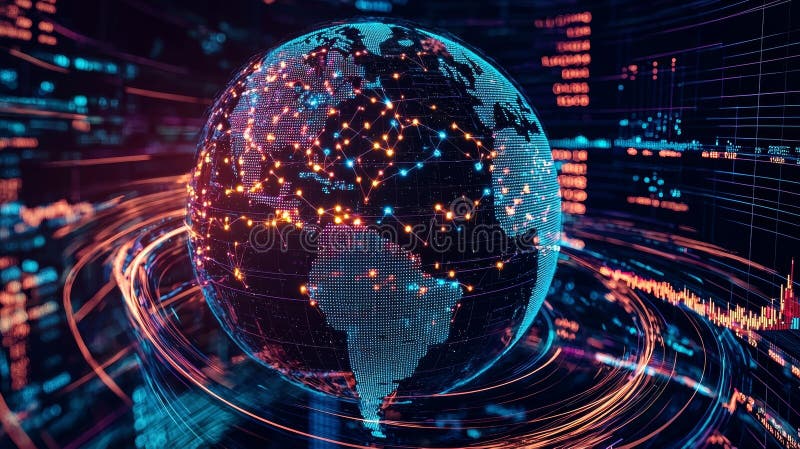 Hyperconnected Earth Stock Illustrations – 7 Hyperconnected Earth Stock ...