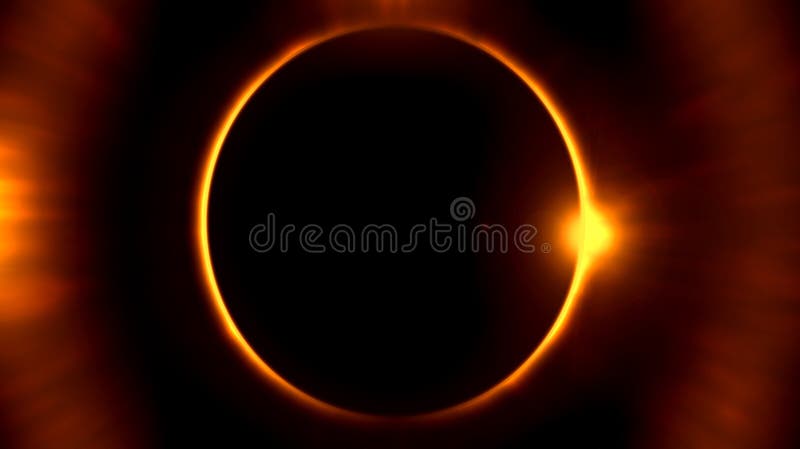 Digital ECLIPSE stock illustration. Illustration of sunlight - 91496145