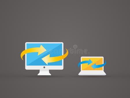 Digital Ecosystem Graphic stock vector. Illustration of concept - 42855742