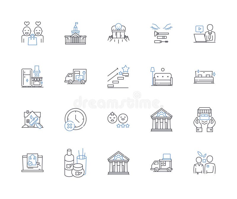 Digital Education Line Icons Collection. E-learning, Distance Learning ... Digital Education Line Icons Collection. E-learning, Distance Learning ...