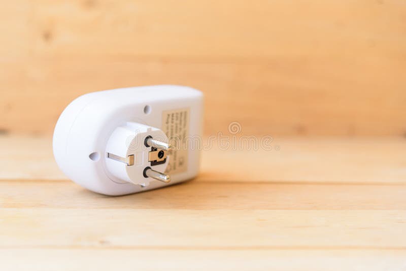 Digital Electric Plug Timer for Auto on/OFF Electronics Stock Photo ...