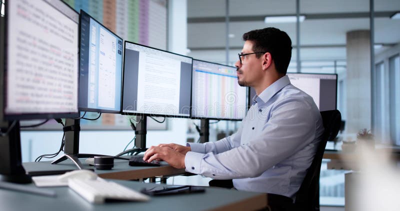 Digital Electronic Bill and Accountant E Invoice Stock Photo - Image of ...