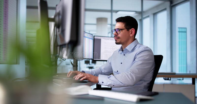 Digital Electronic Bill and Accountant E Invoice Stock Image - Image of ...