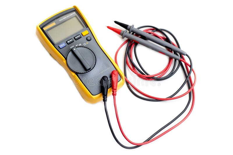 Digital Electronics Multimeter Stock Photo - Image of ohmmeter ...