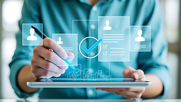 Digital Employee Onboarding and Verification Process Using a Tablet ...