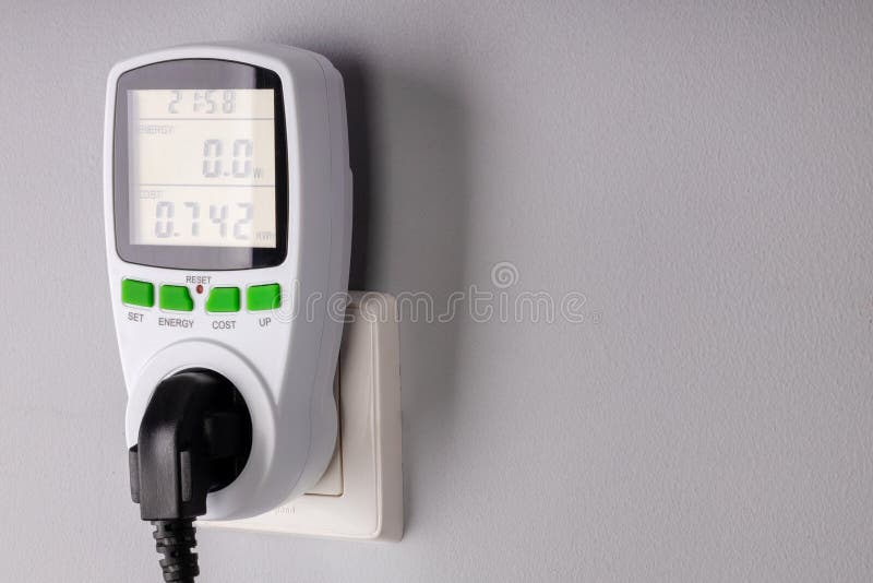 Energy meter stock photo. Image of instrument, current - 2985454