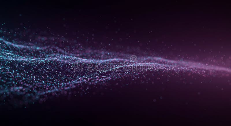 Digital energy wave. stock illustration. Illustration of stream - 375942907