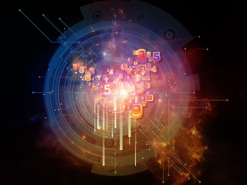 Digital Engine stock illustration. Illustration of digit - 209038140