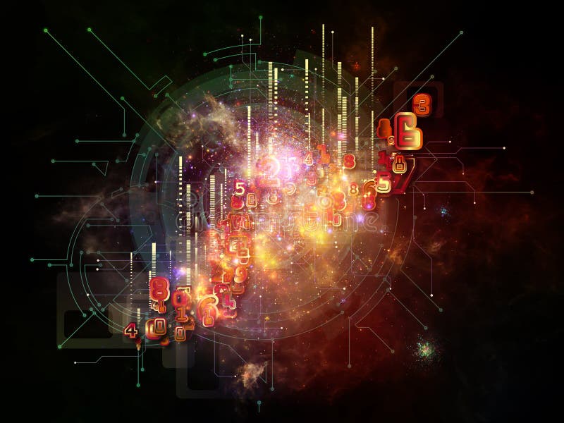 Digital Engine stock illustration. Illustration of digit - 218179923