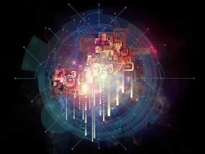 Digital Engine stock illustration. Illustration of integer - 221082094