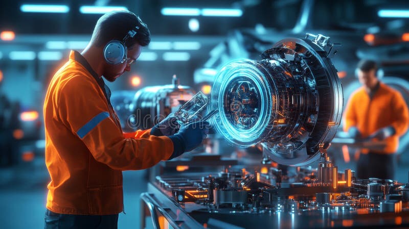 Digital Engineer Builds Advanced Jet Engine with Holographic Tech in a ...