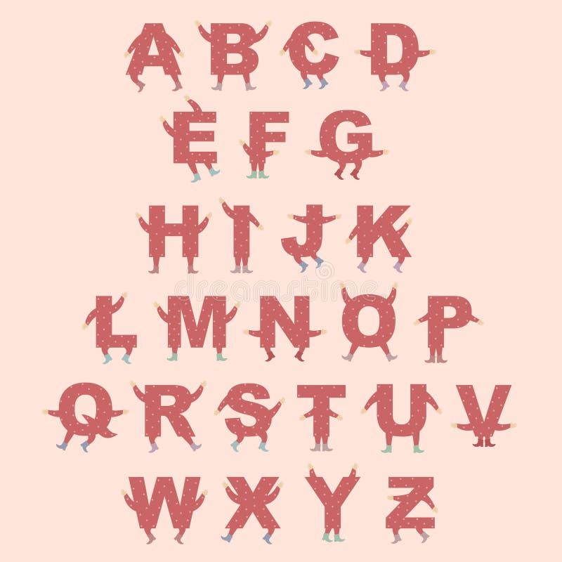 Alphabet Legs Stock Illustrations – 646 Alphabet Legs Stock ...